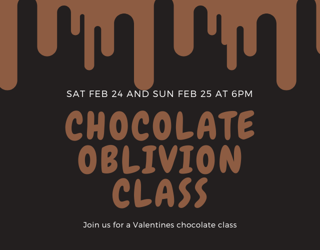 2024 Valentines Chocolate Class - Cooking With C.C.
